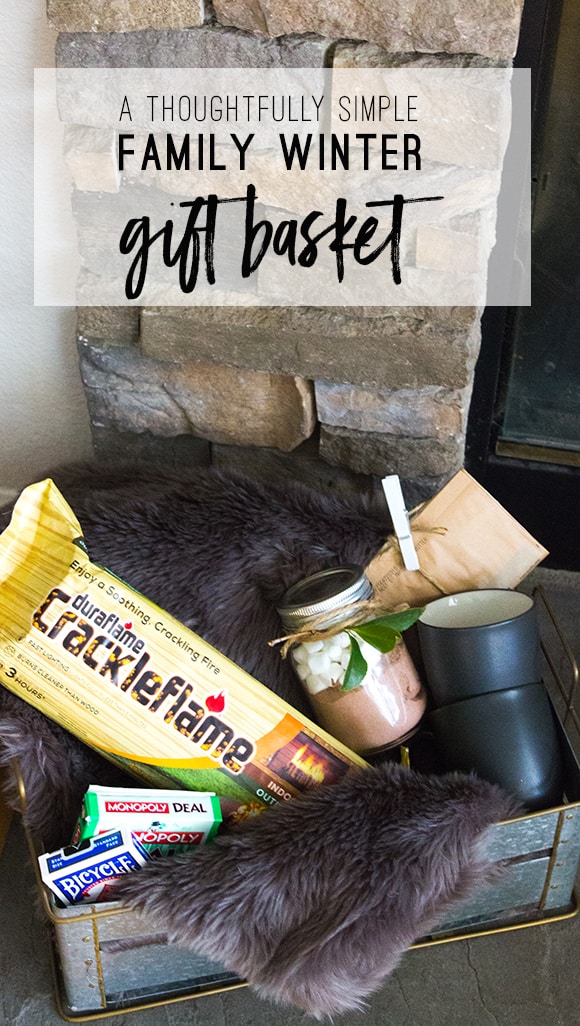 Winter Gift Basket To Keep Or To Give Thoughtfully Simple Winter Gift Basket To Keep Or To Give Thoughtfully Simple